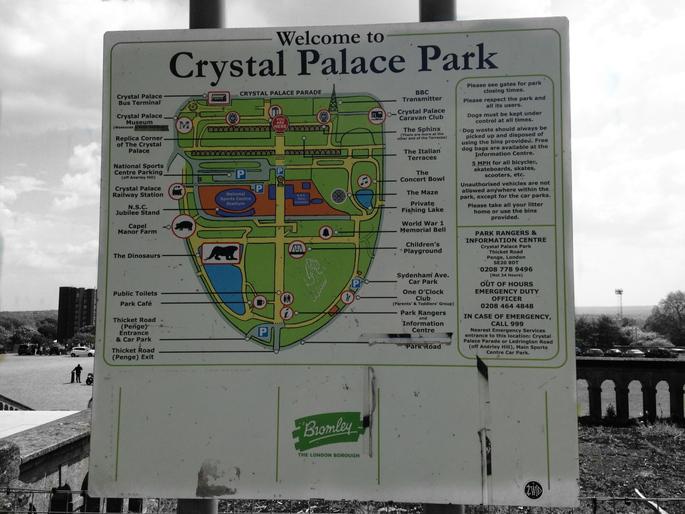 A child’s map of Crystal Palace Park, or panic fear in the unwild ...